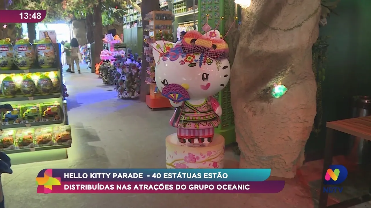 Hello Kitty Parade: O universo da Hello Kitty tomou conta das atrações ...