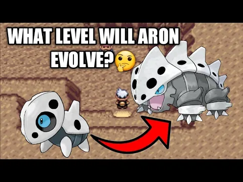 Pokemon Aron Evolution Chart Level