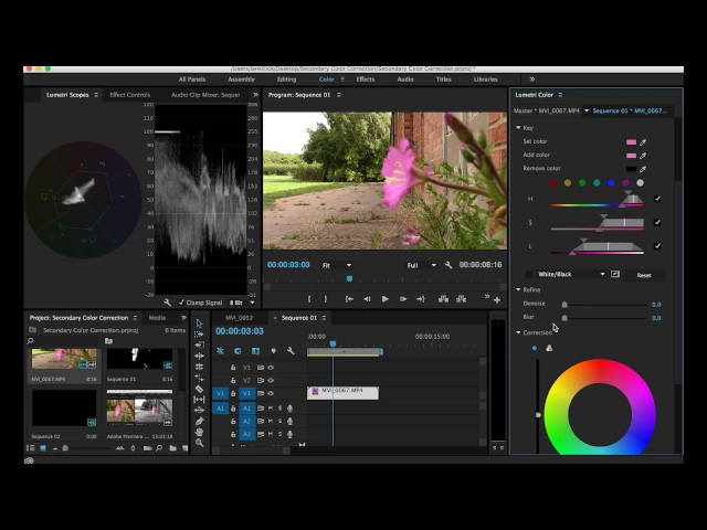 Color Grading vs. Color Correction Process for Video