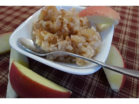 Breakfast Apple Rice Recipe | Dr. McDougall