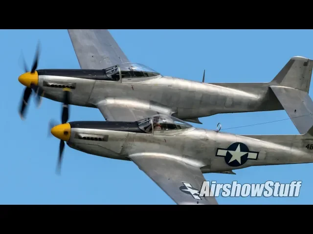 Soar Over Oshkosh In The World's Only Flying Twin Mustang In This ...
