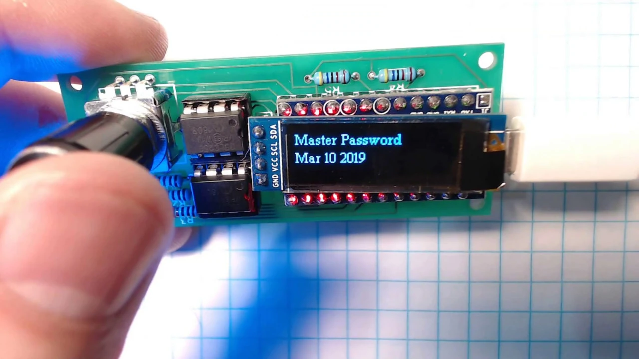 Делаем аппаратный менеджер паролей на базе Arduino
