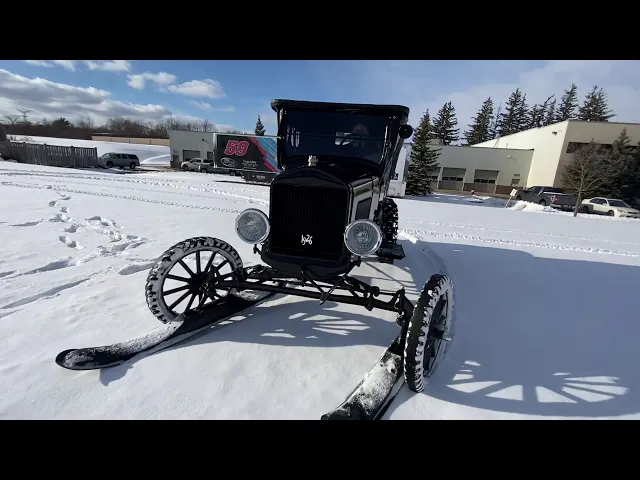 A Ford Dealer Made This Incredible Three-Axle Snowmobile Conversion Kit ...
