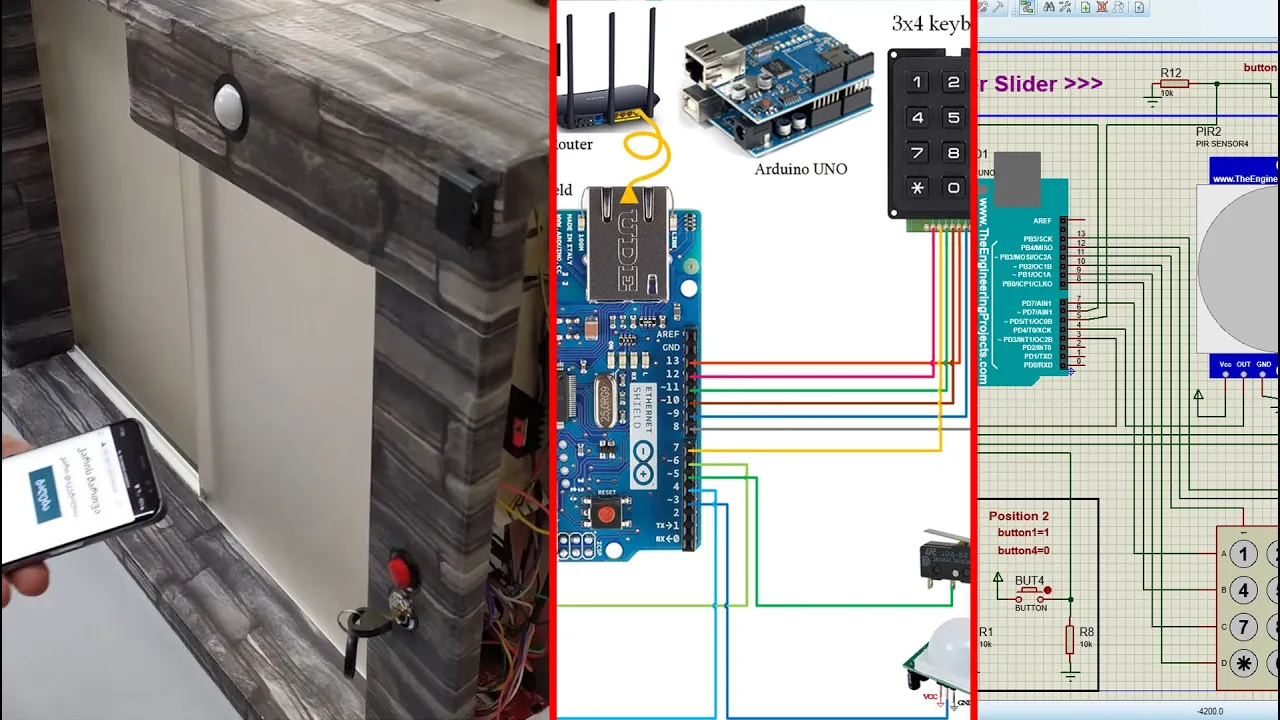 Smart Door Lock System Using Arduino Uno Microcontroller