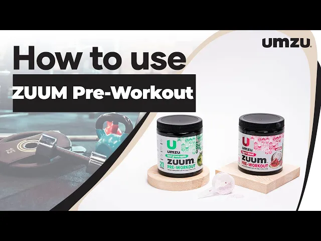 Zuum Pre-Workout by UMZU | Energy, Focus & Power - UMZU
