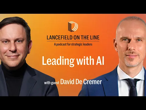 David De Cremer - AI and Behavioral Science Speaker and Advisor - Stern ...