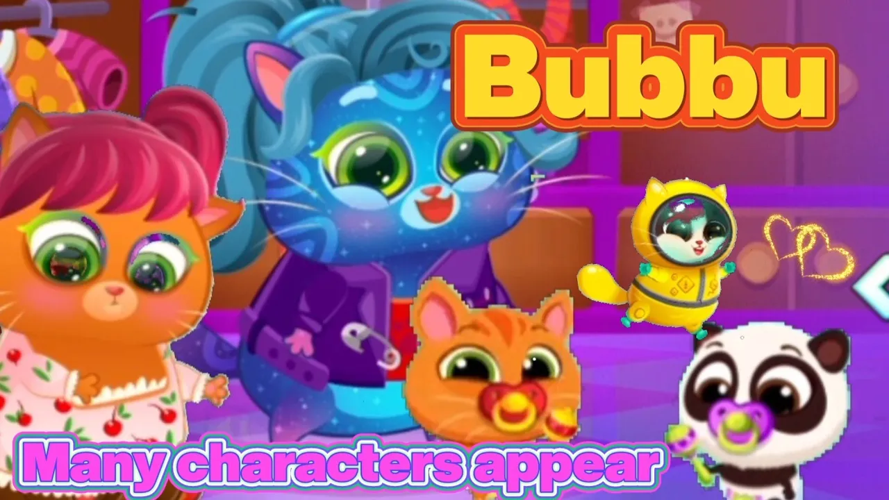 Bubbu / Many Bubbu characters appear 😺🐼🐶🎉 | ピーマサ猫ゲーム｜YouTubeランキング