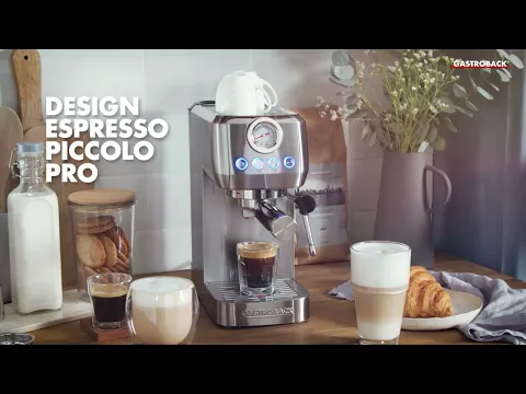 Køb en Gastroback 42721 Design Espresso Piccolo PRO espressomaskine med prismatch.