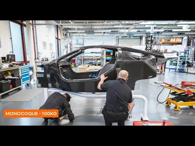 Gordon Murray's First T.50 Hypercar Monocoque Rolls Off the Line at ...