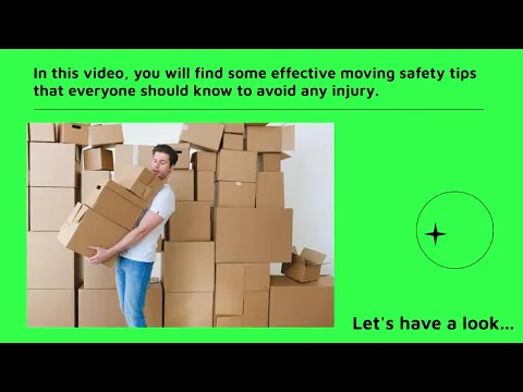 Moving Safety Tips Everyone Should Know | Better Removalists Adelaide