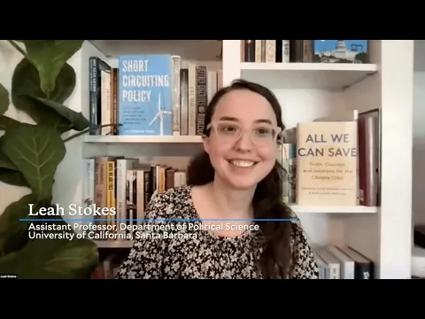 Leah Stokes - Climate Policy Expert - Stern Strategy Group