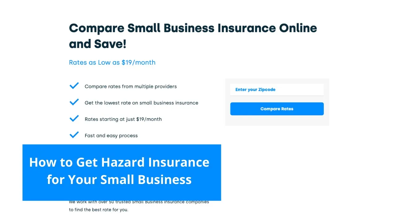 Hazard Insurance for SBA Loans: What Is It and How to Get It