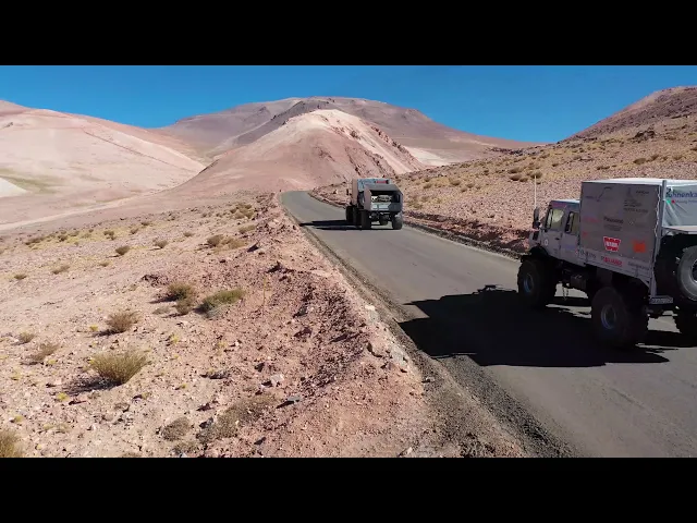 Mercedes-Benz Unimog Climbs Chilean Volcano to Set High-Altitude World ...