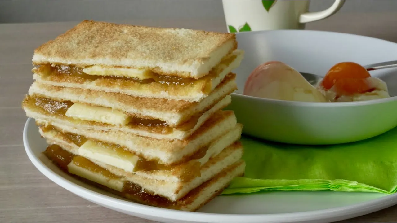 Kaya Toast カヤトースト | MosoGourmet 妄想グルメ｜YouTubeランキング