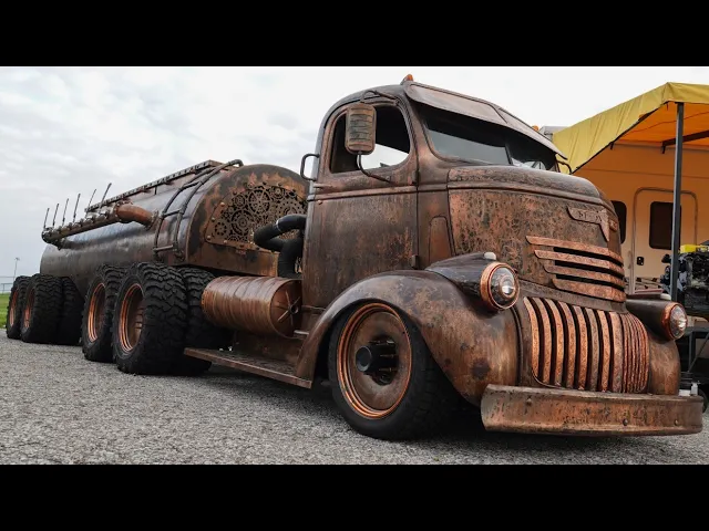 Ornate 1946 Chevy Beer Tanker Rat Rod Truck Has Undeniable Style, and ...