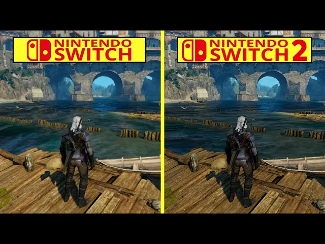 The Witcher 3 Looks Transformed on Switch 2 Compared to the Original Switch
