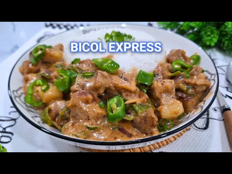 Pork Bicol Express Recipe - Pinoy Recipe at iba pa