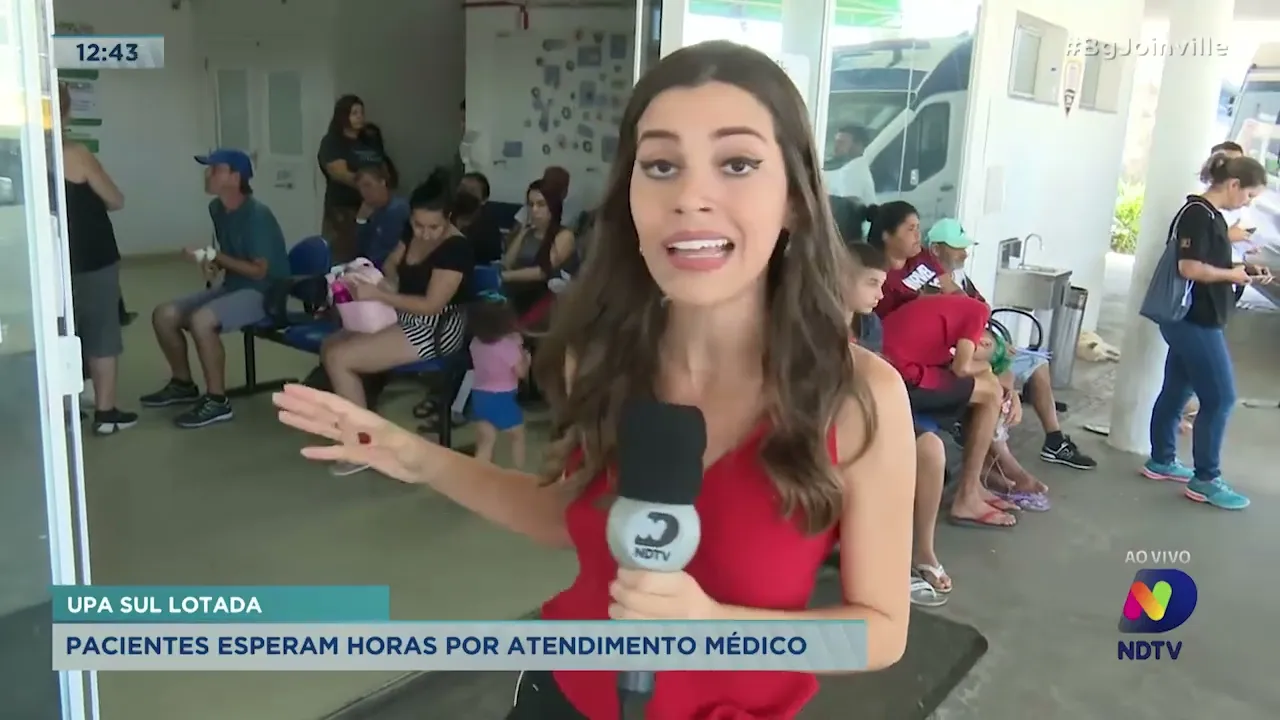 UPA Sul lotada: pacientes esperam horas por atendimento médico | Vídeo