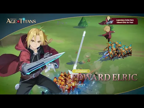 Grand Cross: Age of Titans x Fullmetal Alchemist Brotherhood collaboration brings playable ...