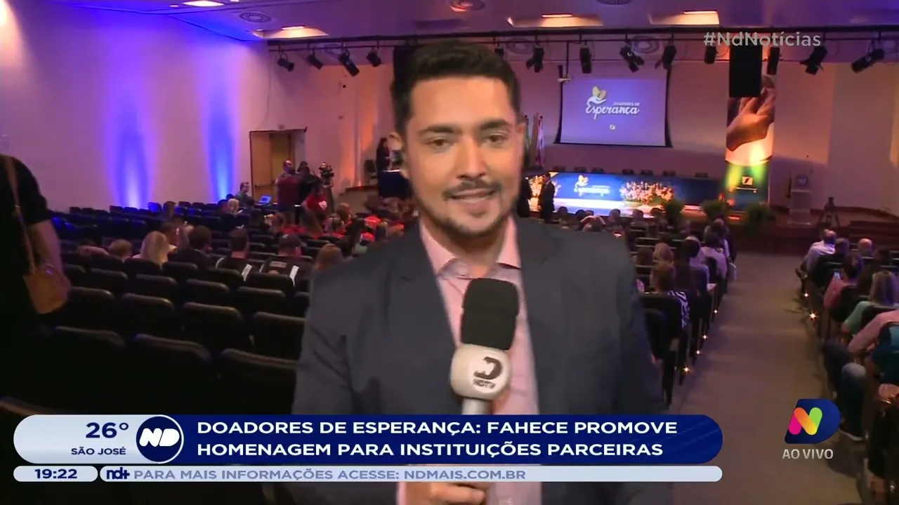 Fahece promove homenagem para instituições parceiras