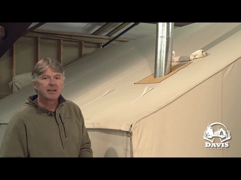 Single Pole Tent | Cowboy Tepee | Range Tepee | Davis Tent