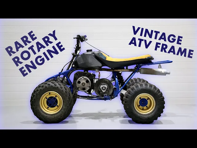 Watch This Rotary-Swapped ATV Build Powered by a Snowmobile Engine