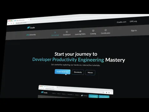 DPE University | Free, self-paced training for Gradle, Maven, and Develocity