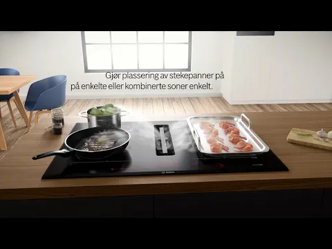 Bosch PVQ811H26E 5 års garanti Serie 6 platetopp med ventilator | Skousen