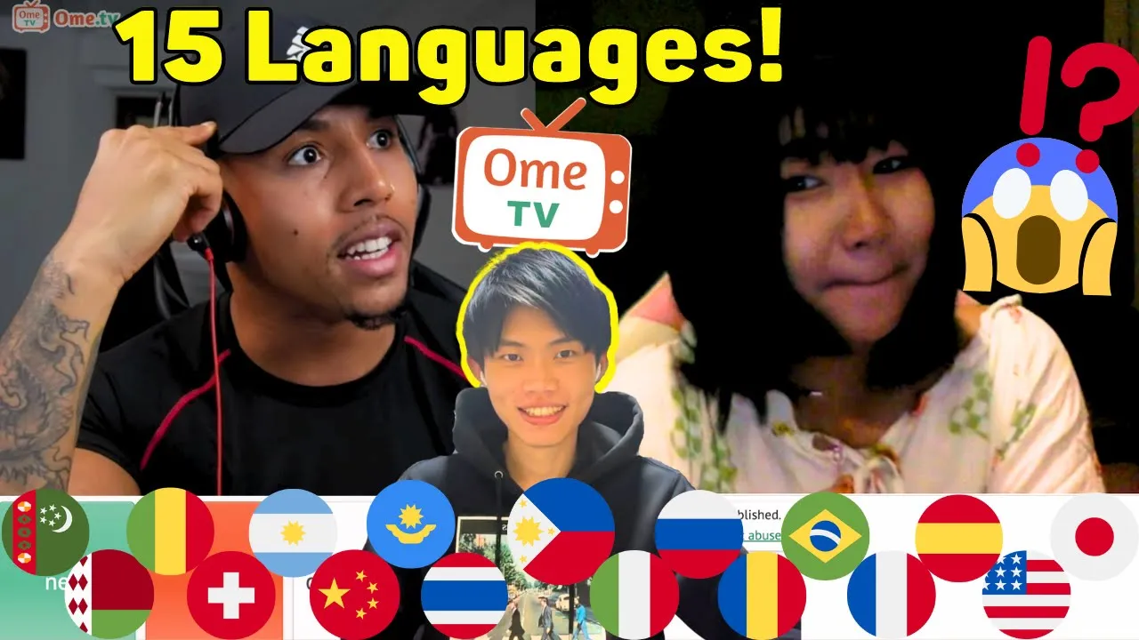 Everyone SMILED When I Tried to Speak Their Language Around the World! - OmeTV | Kazu Languages ...