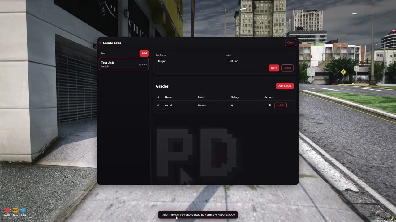 Pape Development · Create Jobs V2