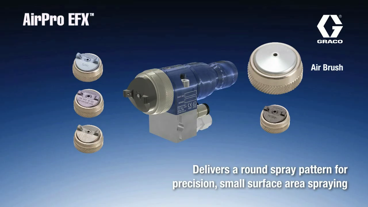 Graco AirPro EFX Automatic Air Spray Gun – Sprayfinishingstore