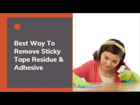 Remove Sticky Tape Residue & Adhesive | Bond Cleaning in Adelaide