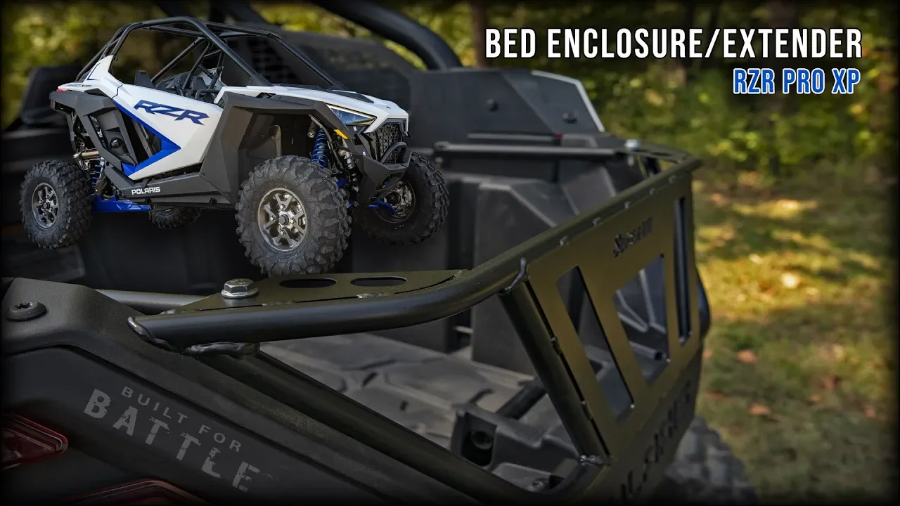 Polaris RZR PRO XP Bed Enclosure by Super ATV