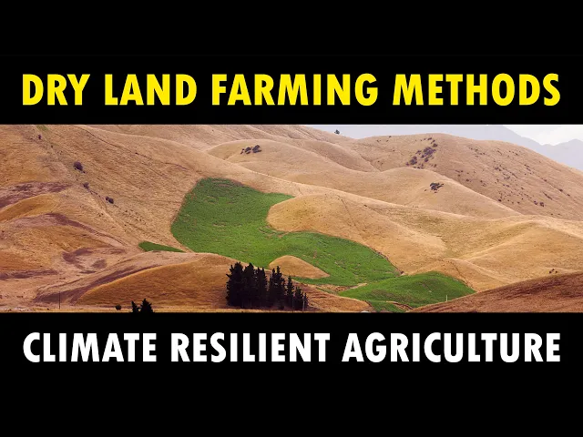 Dry land Agriculture / Dry land Farming | Climate Resilient Agriculture ...