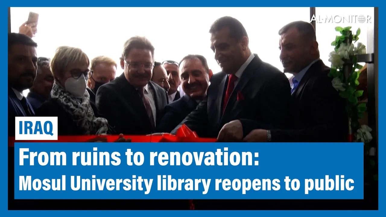Mosul University’s storied library, once splintered by the Islamic ...