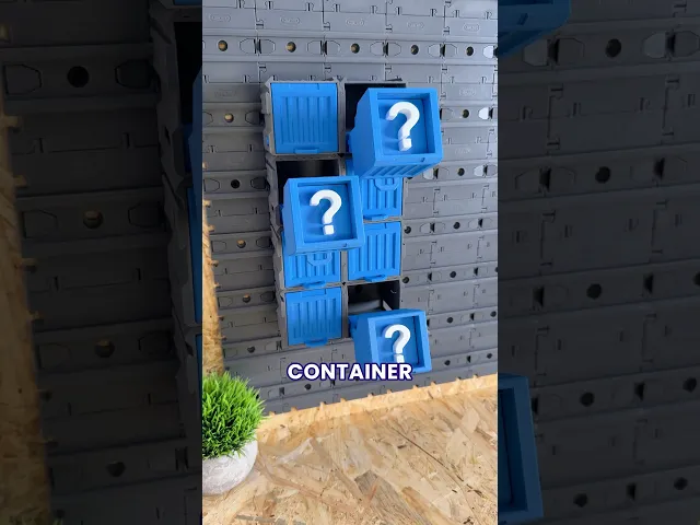 Cargo Containers - 1x1 (Mini Modular Storage) - 3D model by Play ...