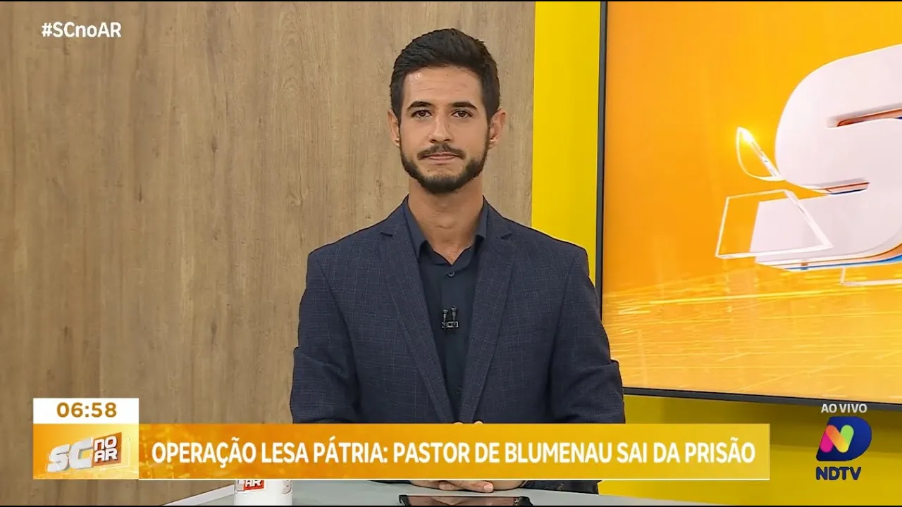 Pastor De Blumenau Preso Na Operação Lesa Pátria é Liberado Da Prisão
