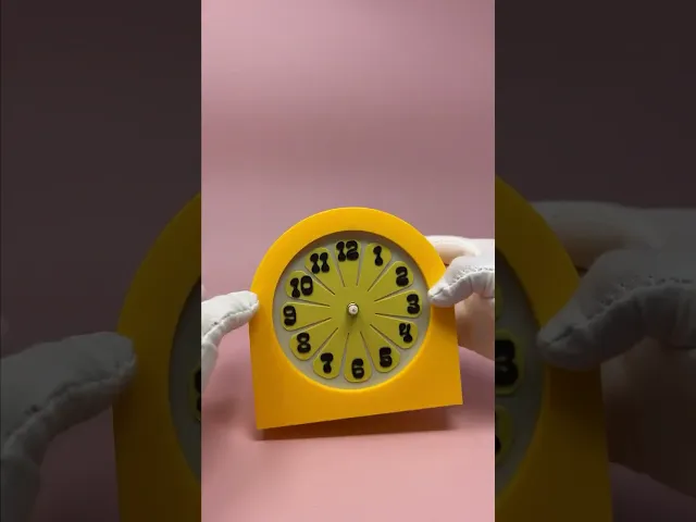 Groovy Lemon Desk Clock – Retro Citrus, 70s Decor, Playful, Desk, Pop ...