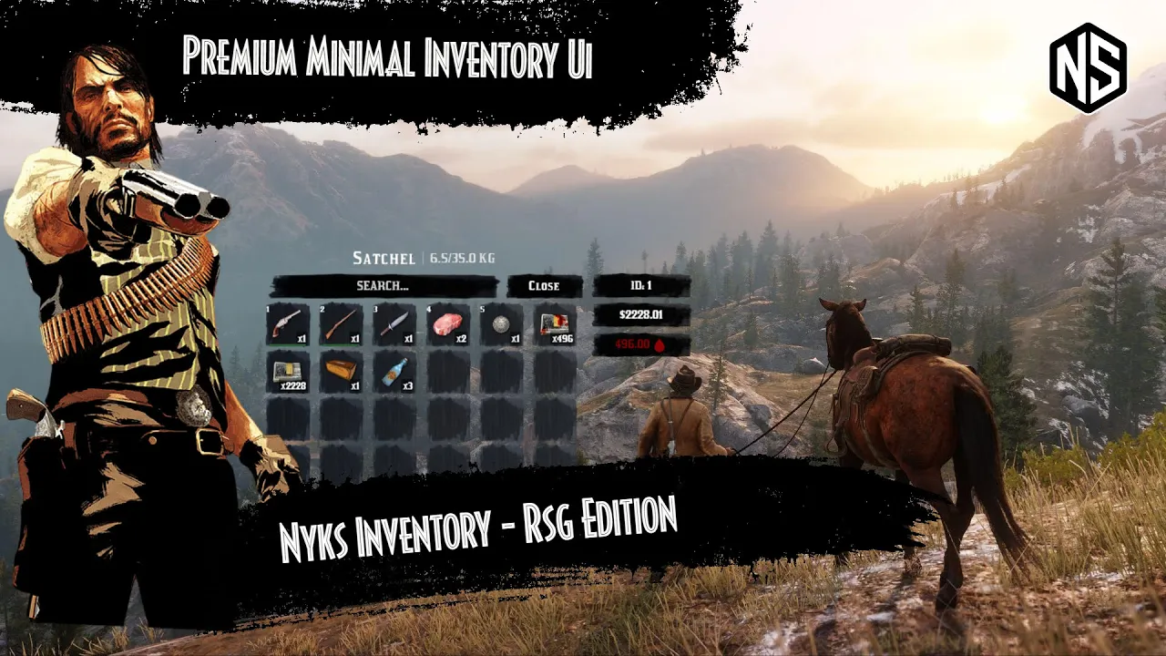 Nyks Scripts · NYKS Inventory - Premium RSG-Core Inventory UI