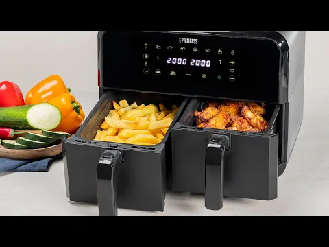 Køb en Princess Double Basket Airfryer airfryer med prismatch | whiteaway