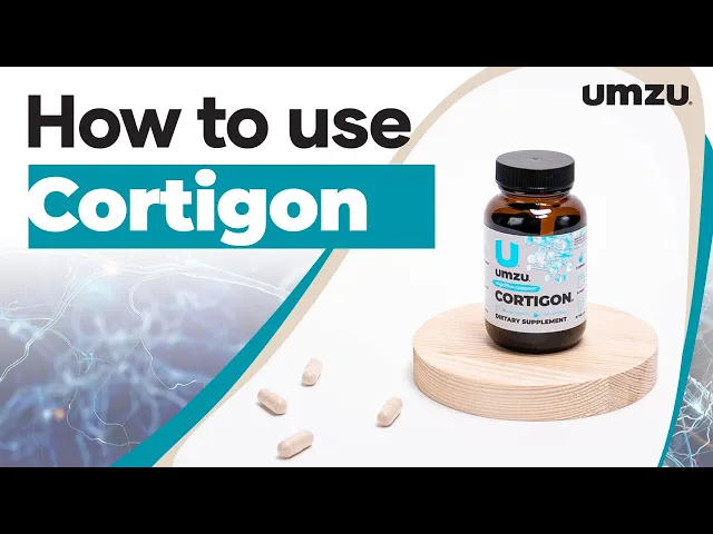 CORTIGON - All Natural Stress Relief & Cortisol Reducer | UMZU - UMZU