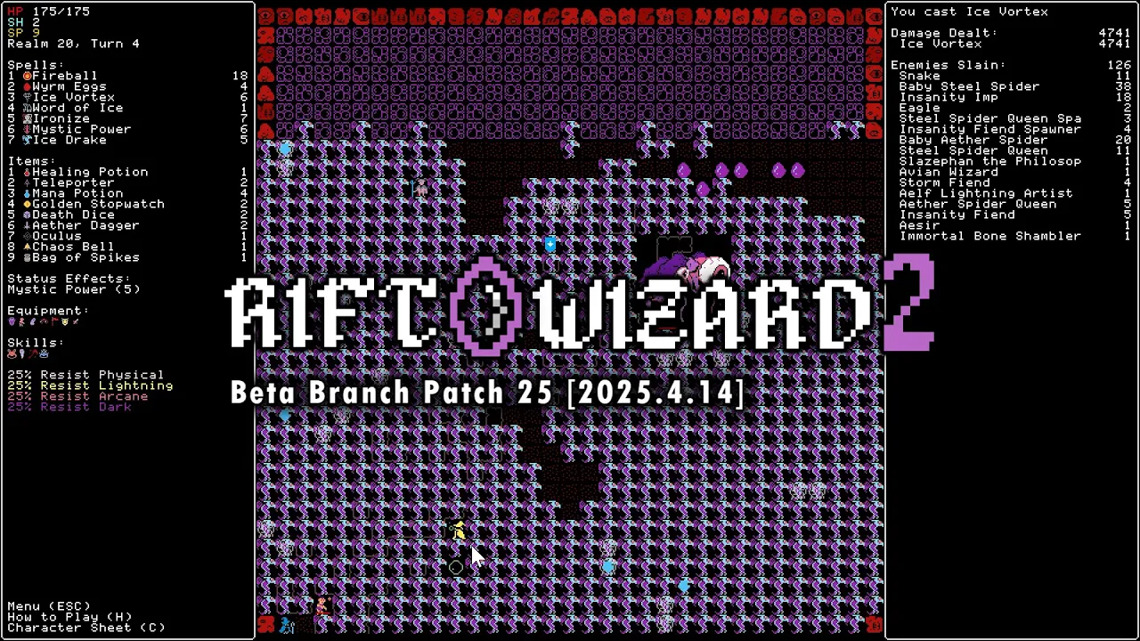 Rift Wizard 2 攻略データ集