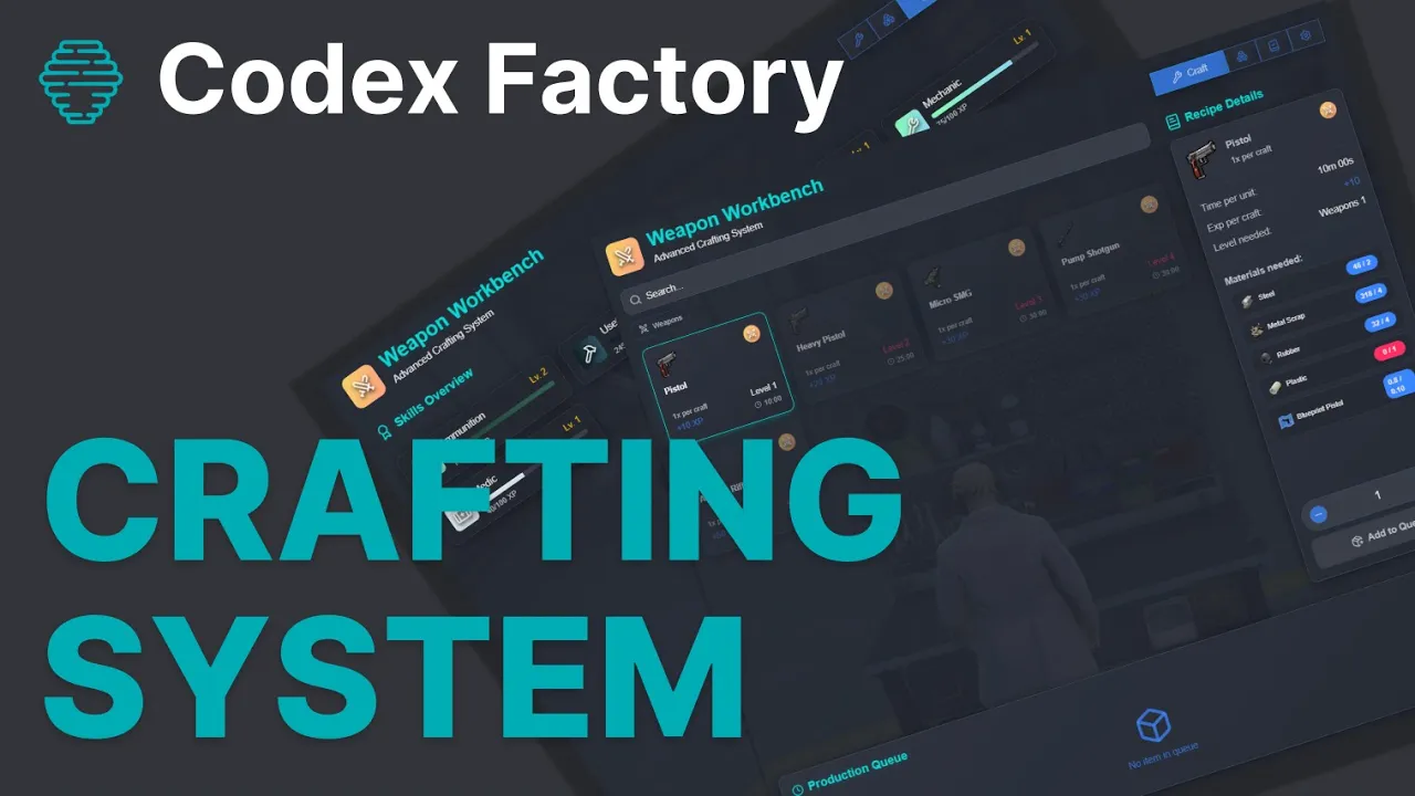 Codex Factory · CF Crafting System