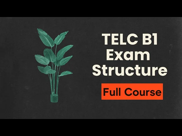 Telc Exam Structure - GermanPrep