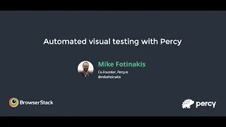 [Webinar] Automating visual testing with Percy