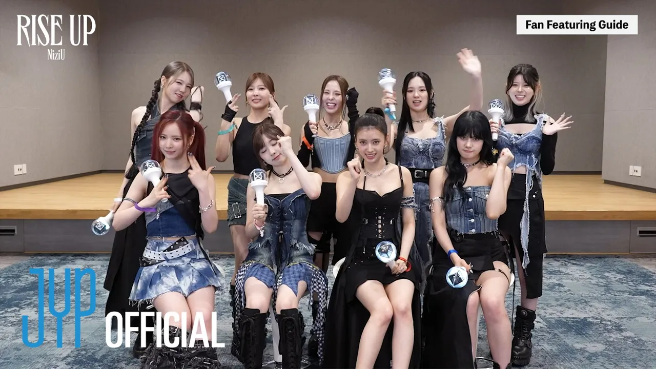NiziU「RISE UP」featuring guide Video | NiziU Official｜YouTubeランキング