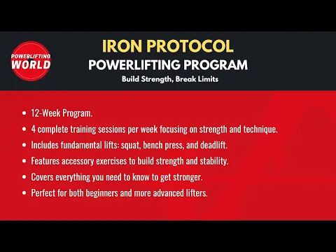 Starter Program | Powerlifting World